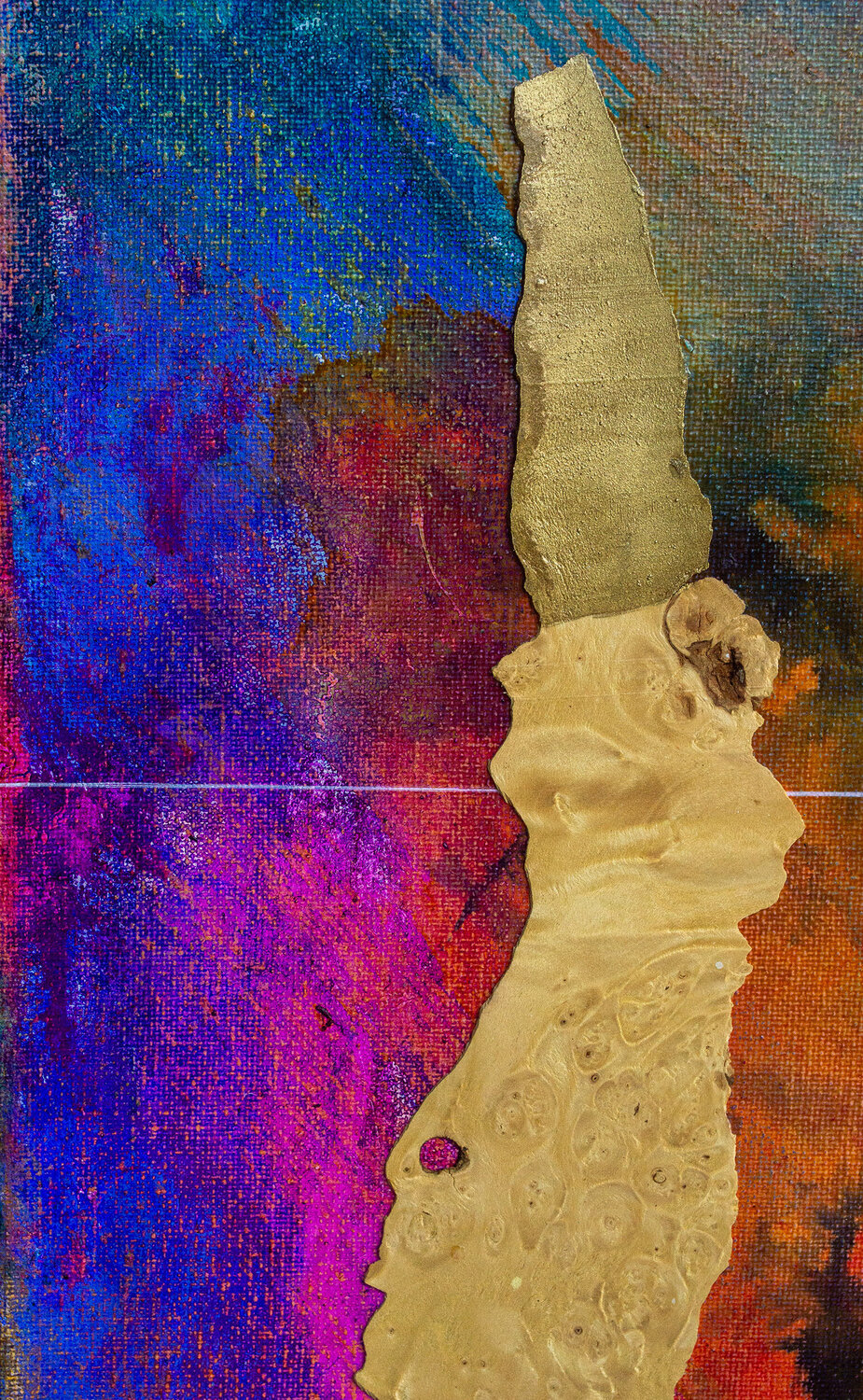 Fantasy Monkey by Nils Hoffmann (2025) : Painting Acrylic, Collage on ...