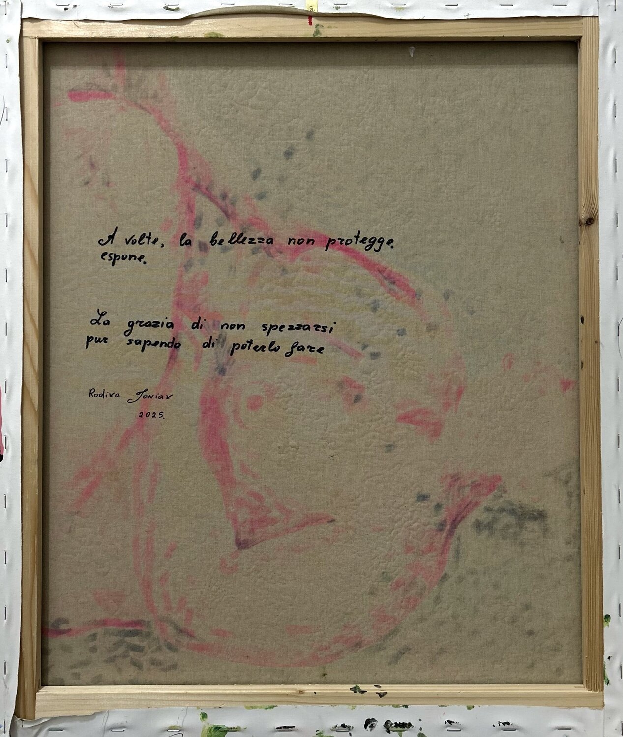 The Fragility of the Sublime by Rodika Ioniak (2025) : Painting Acrylic ...