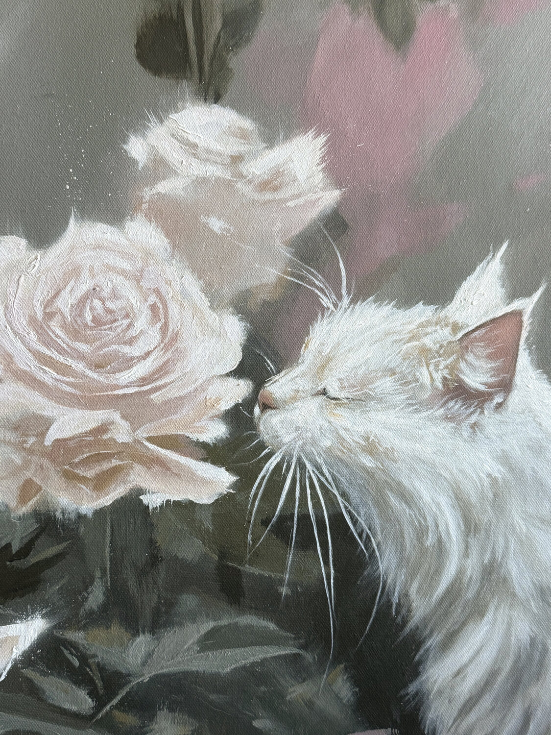 White Cat - Slow Down and Smell the Roses von Ellie Rich (2026 ...