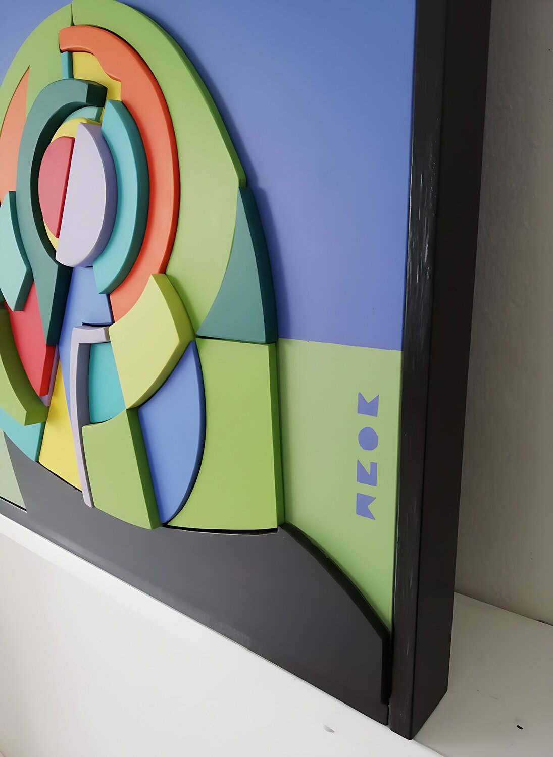 Red Point de MONK (2025): Pintura Acrílico en Madera - Singulart