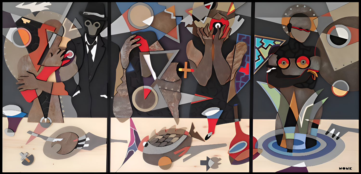 The Last Meal by MONK (2018) : Painting Acrylic on Wood - Singulart