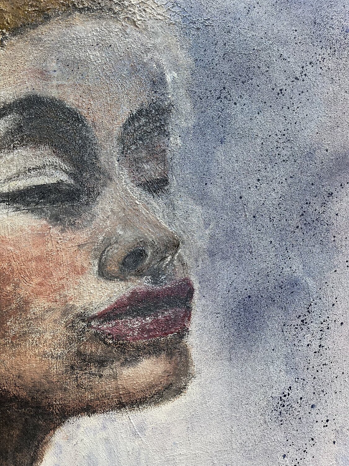 LUCIA, MIT ALLEN WASSERN GEWASCHEN de Andrea Holl (2025): Pintura ...