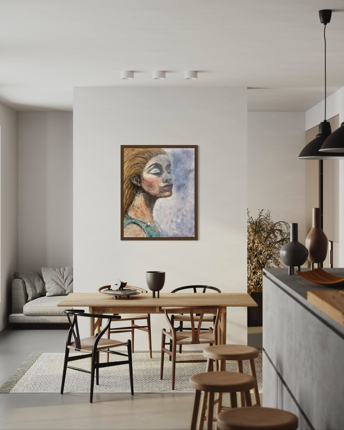 LUCIA, MIT ALLEN WASSERN GEWASCHEN de Andrea Holl (2025): Pintura ...