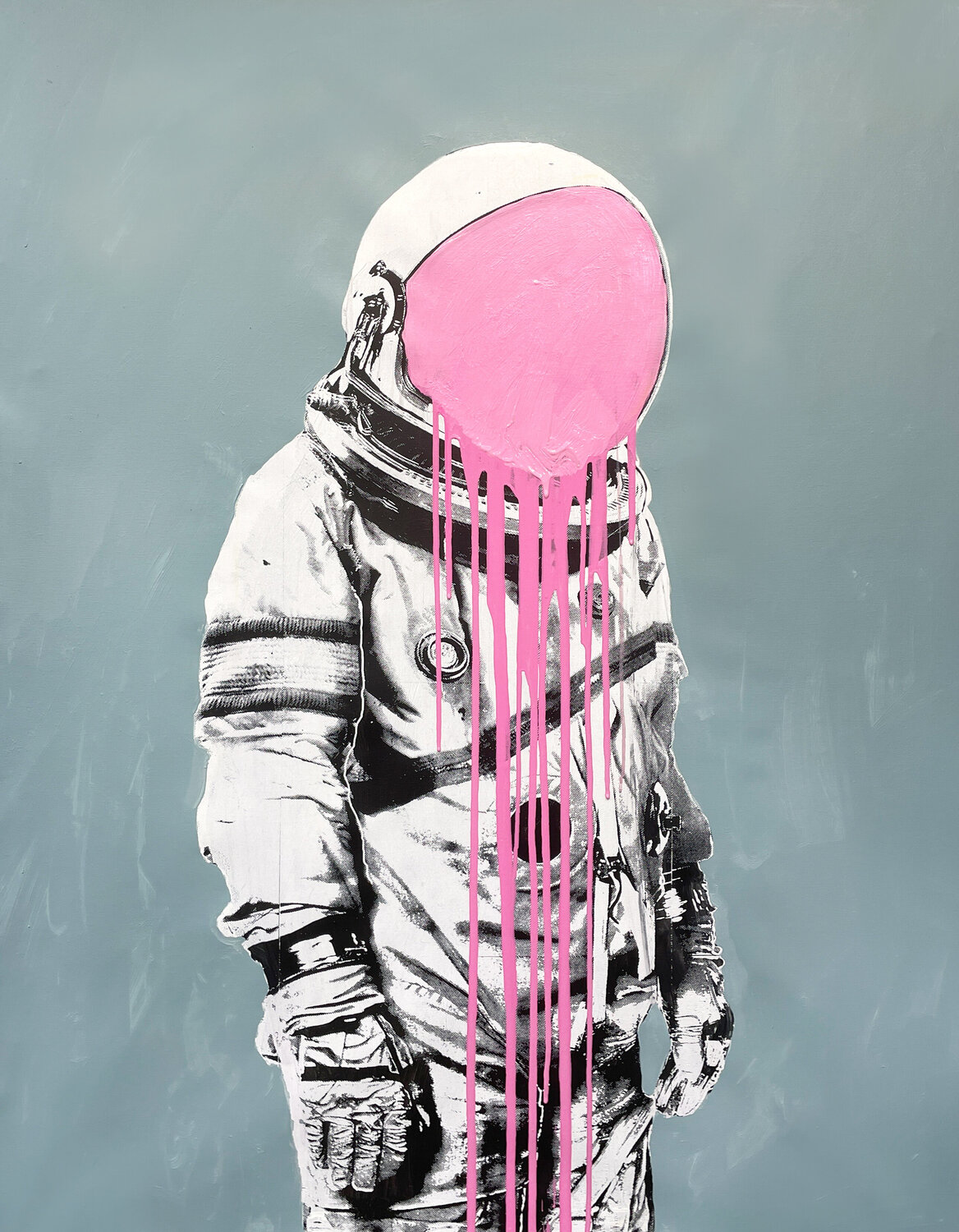 Augmented reality 65 by Mykola Kuryliuk (2023) : Painting Acrylic on ...