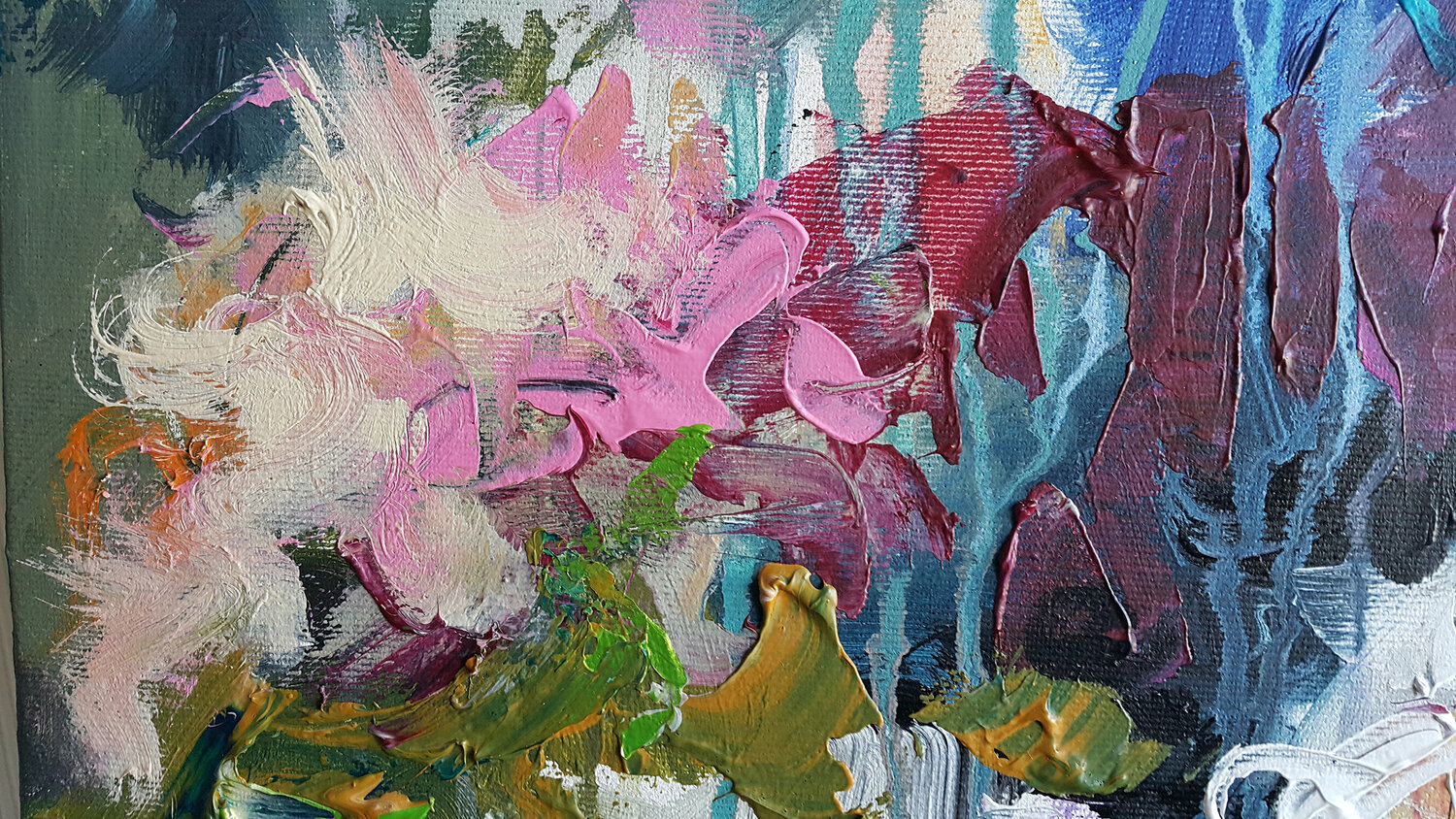 Hydrangeas , flowers still life , painting von Viktoria Lapteva (2020 ...