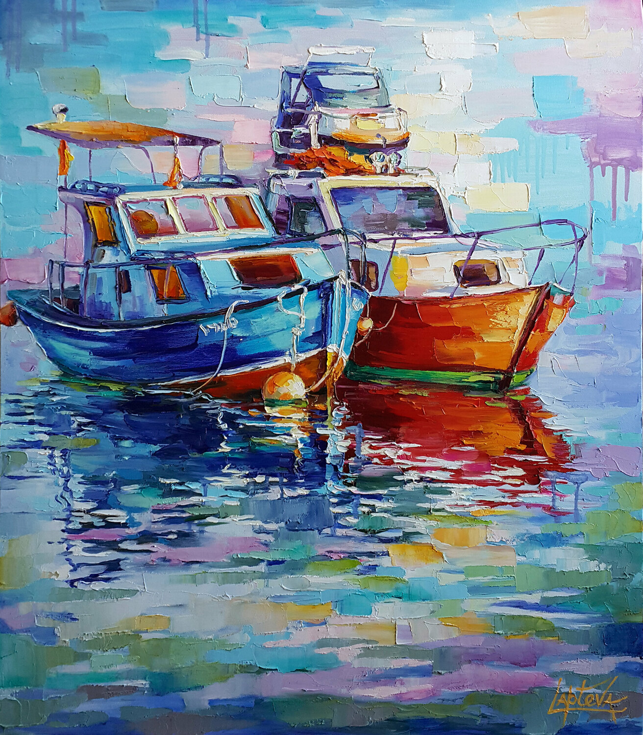Fishing Boat Art
