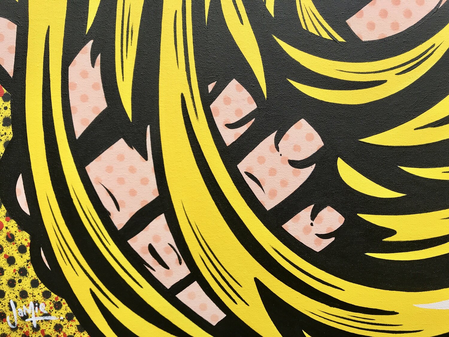 Hold Me by Jamie Lee (2021) : Painting Acrylic on Canvas - SINGULART