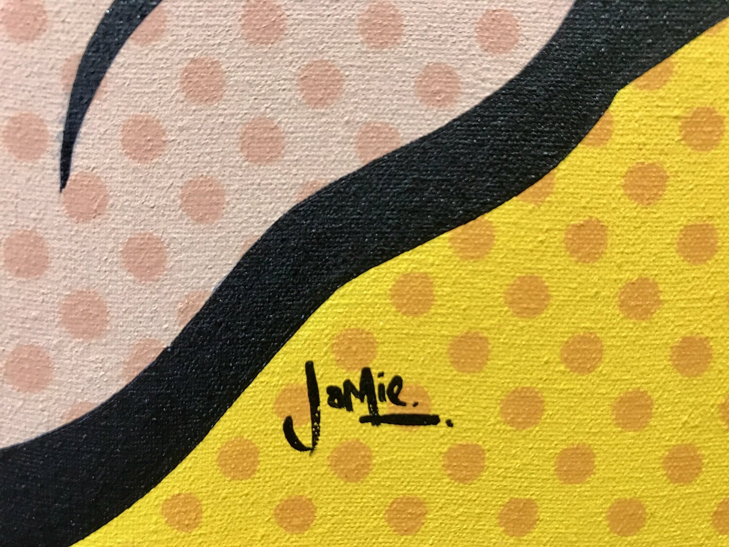 Going To California - Red by Jamie Lee (2021) : Painting Acrylic on ...