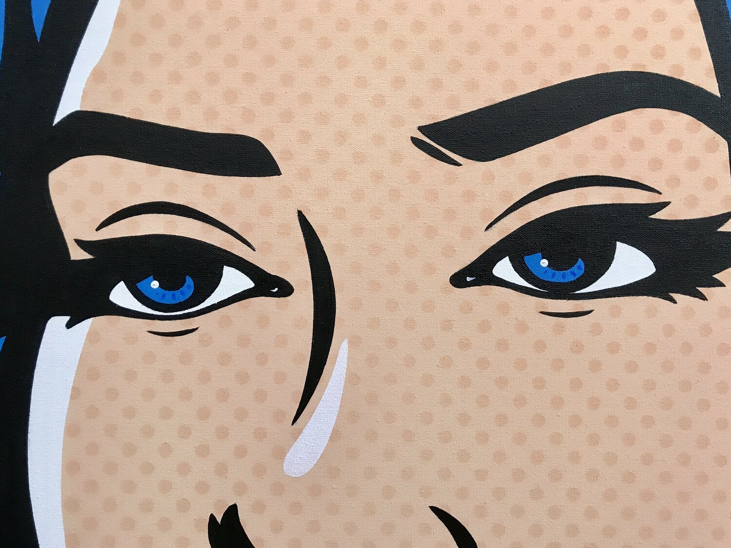 Oh How I Hope That's Him by Jamie Lee (2021) : Painting Acrylic on ...