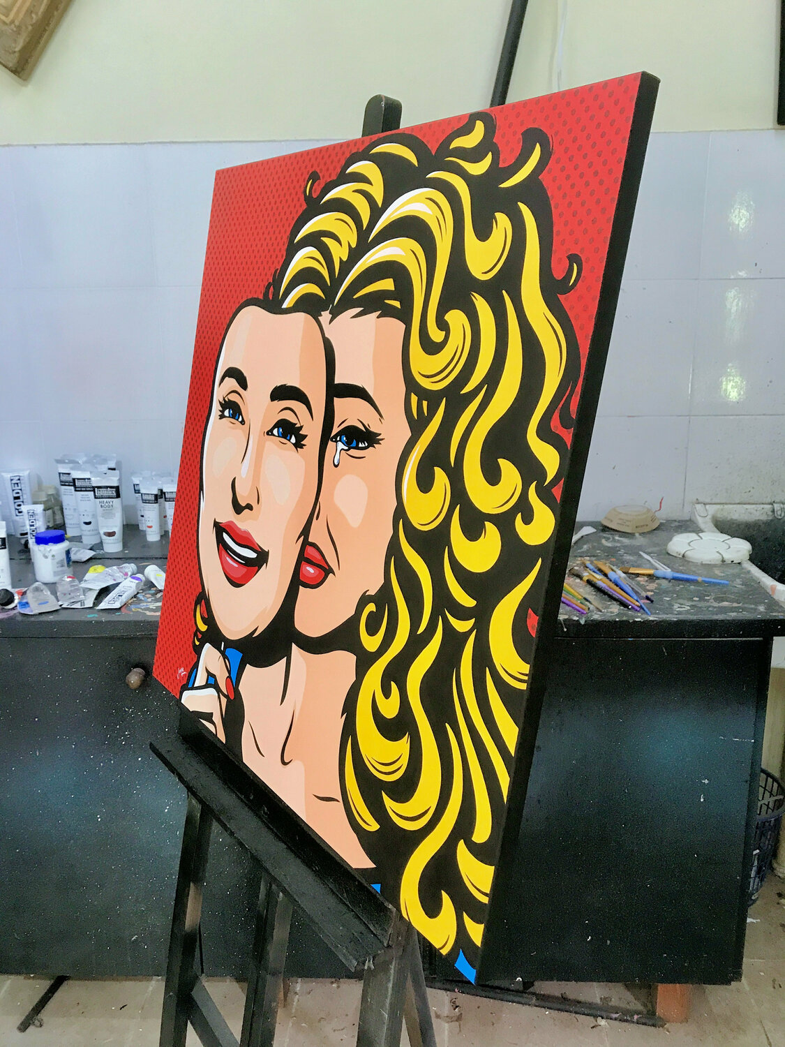 The Duality Of Man Part 2 by Jamie Lee (2021) : Painting Acrylic on ...