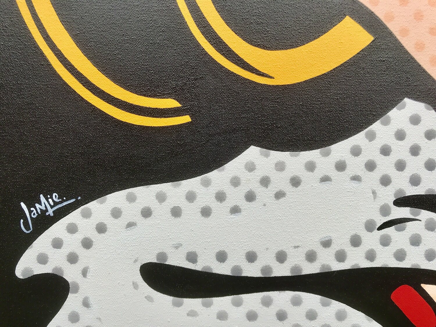 The Language Of Love by Jamie Lee (2021) : Painting Acrylic on Canvas ...