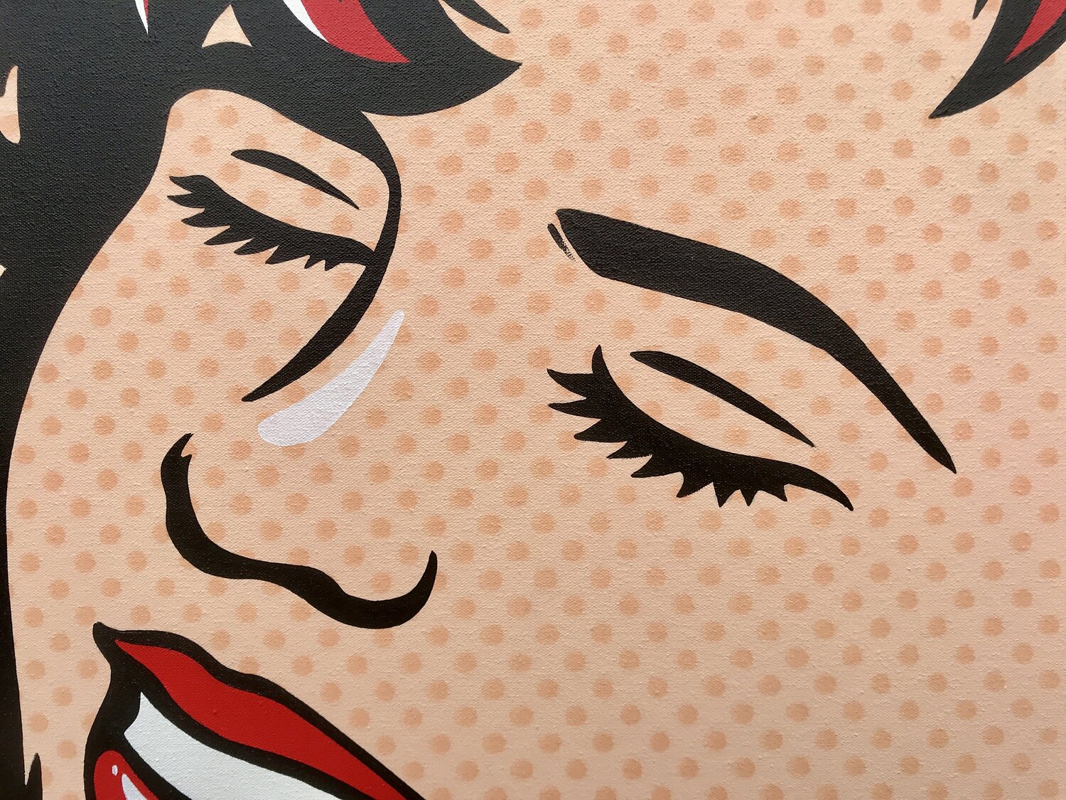 The Language Of Love by Jamie Lee (2021) : Painting Acrylic on Canvas ...