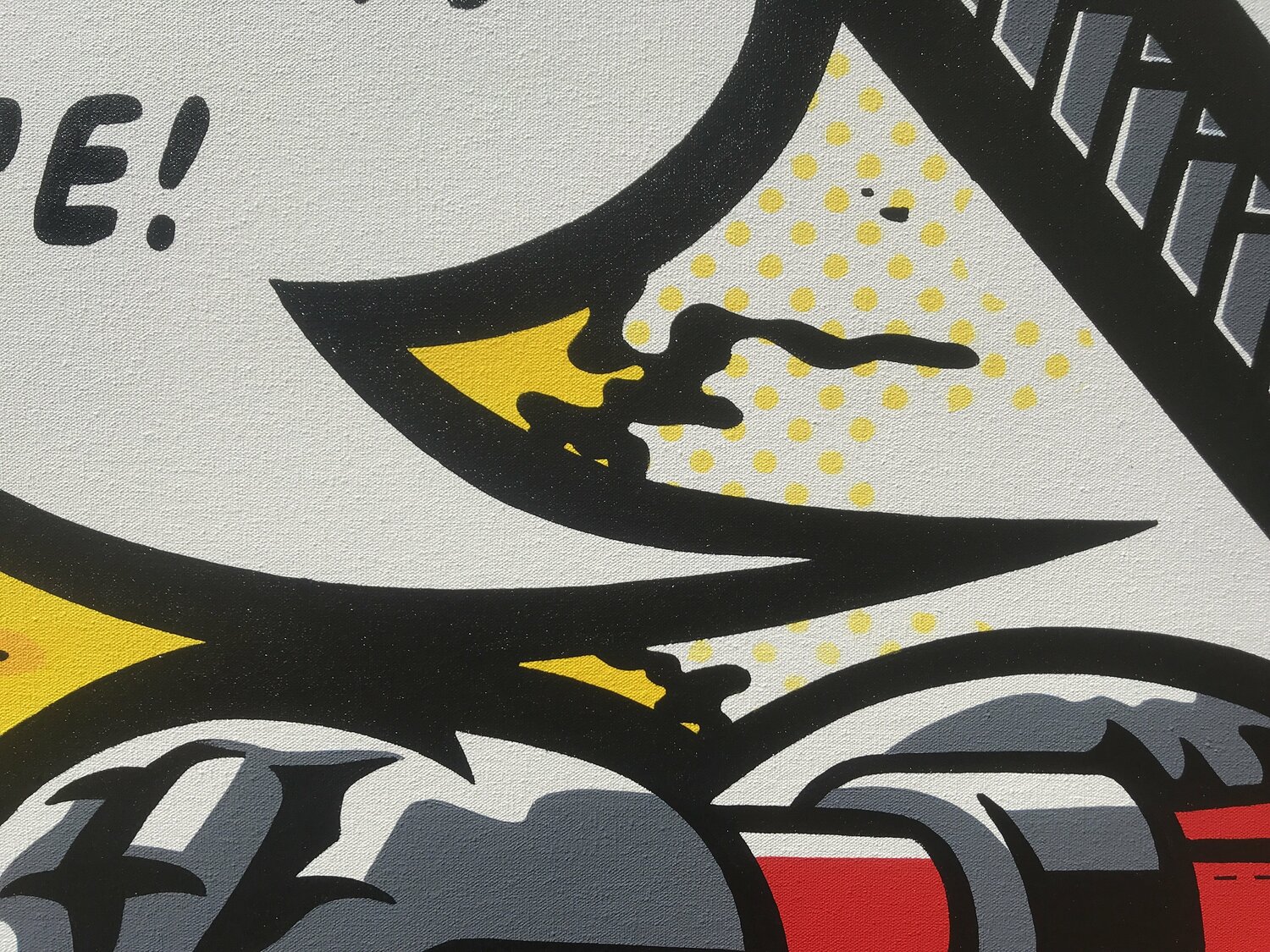 Deadpool 12 Bullets by Jamie Lee (2022) : Painting Acrylic on Canvas ...