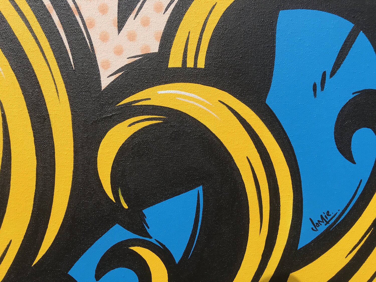 Flames Of Passion by Jamie Lee (2022) : Painting Acrylic on Canvas ...