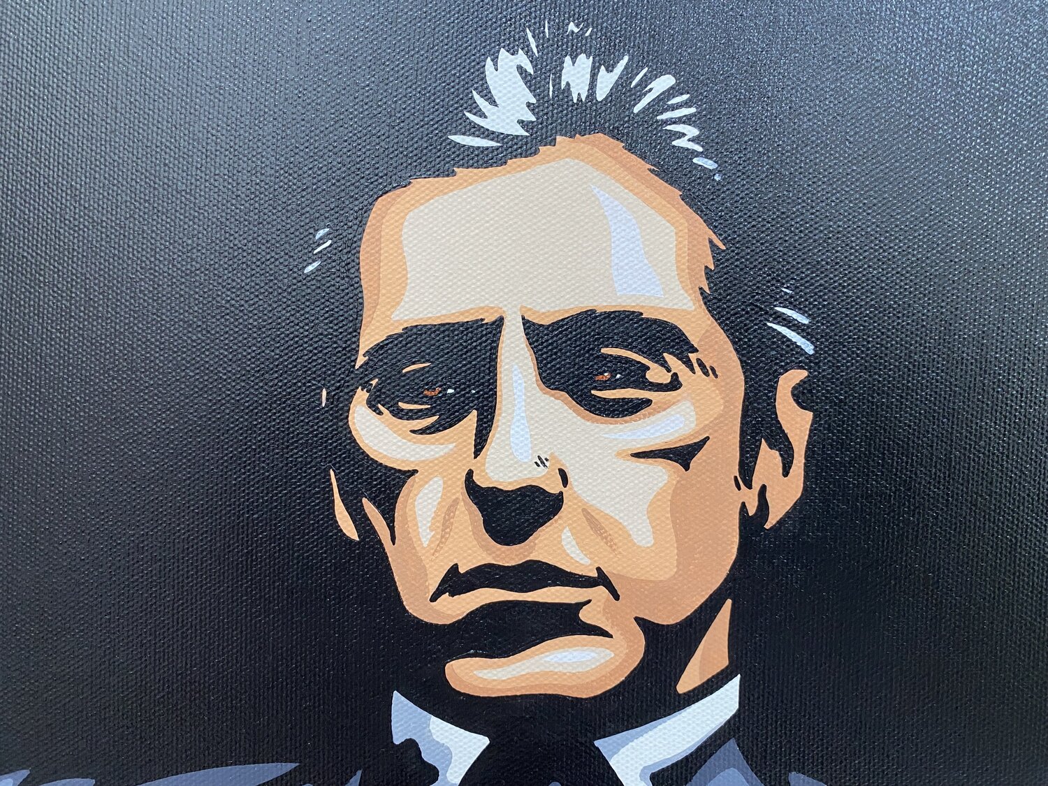 Michael Corleone by Jamie Lee (2022) : Painting Acrylic on Canvas ...