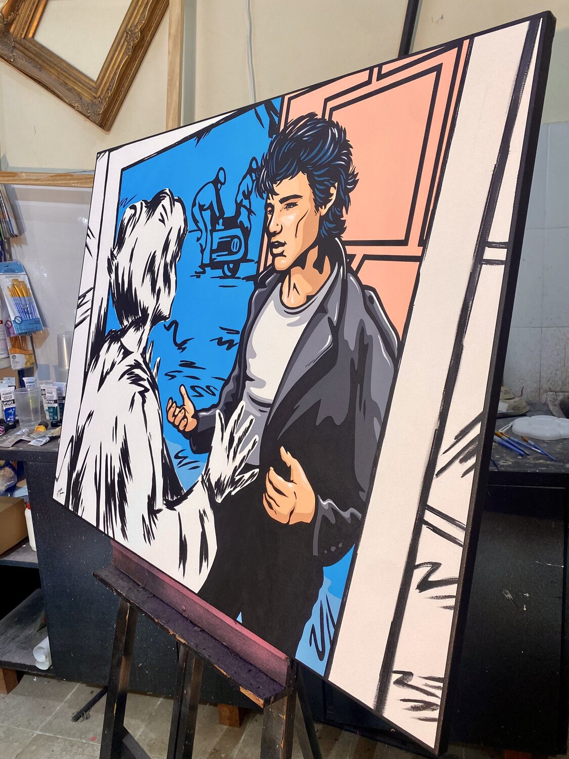 Take On Me by Jamie Lee (2023) : Painting Acrylic on Canvas - Singulart