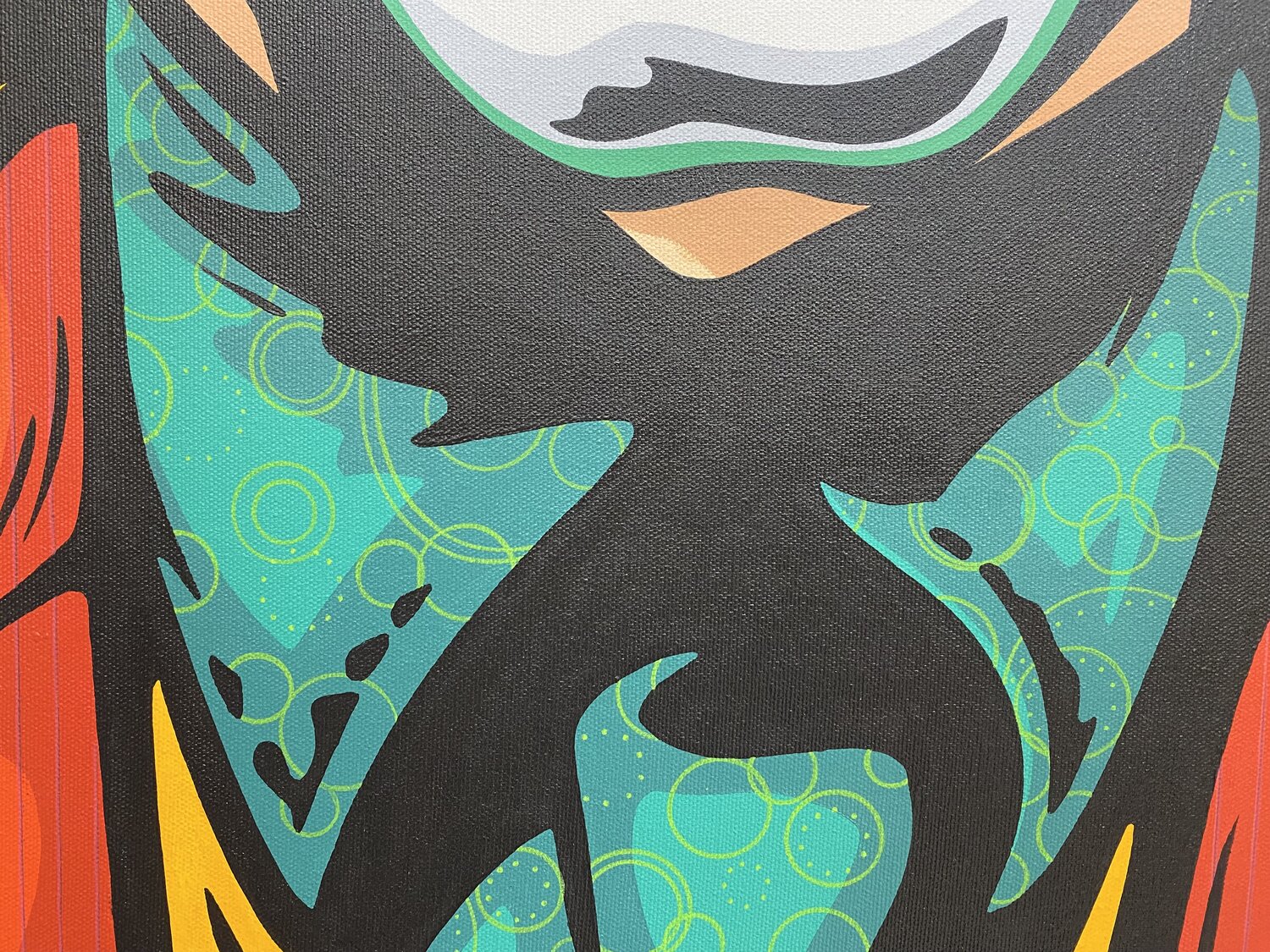 Joker by Jamie Lee (2023) : Painting Acrylic, Spray Paint on Canvas ...