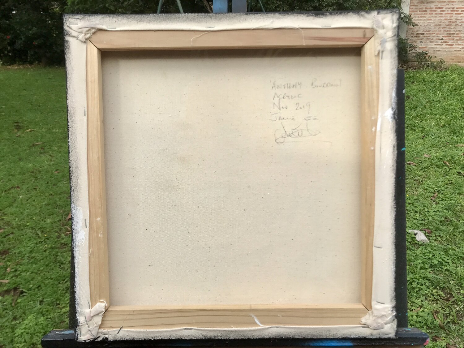 Anthony Bourdain by Jamie Lee (2019) : Painting Acrylic, Spray Paint on ...