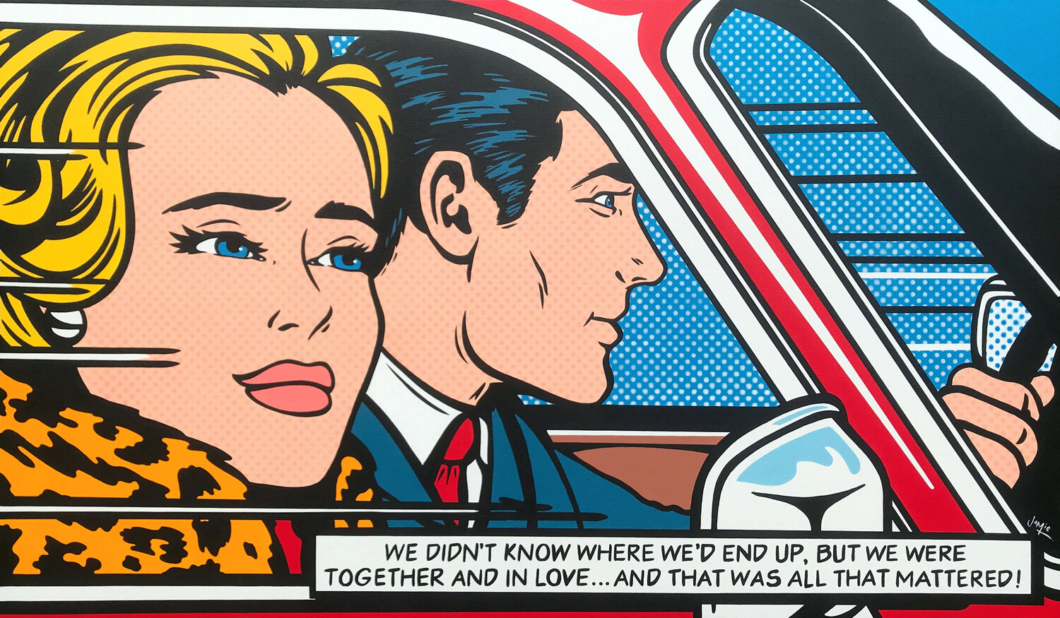 The Adventure by Jamie Lee (2023) : Painting Acrylic, Spray Paint on ...