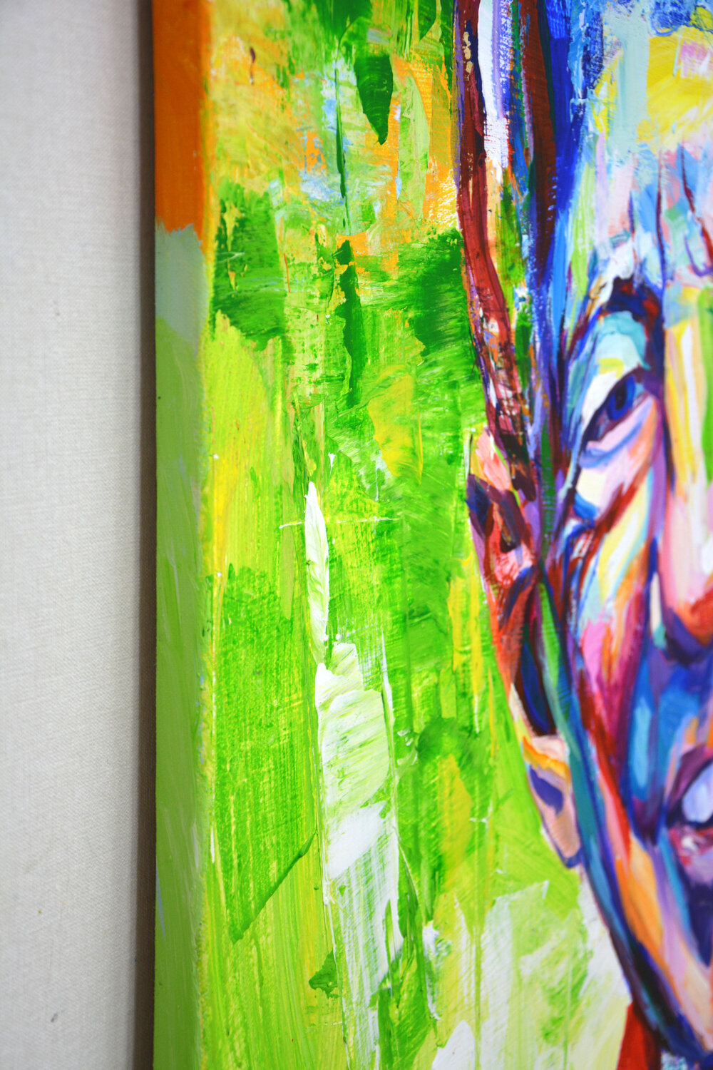 Baron Jacob Rothschild by Iryna Kastsova (2022) : Painting Acrylic on ...