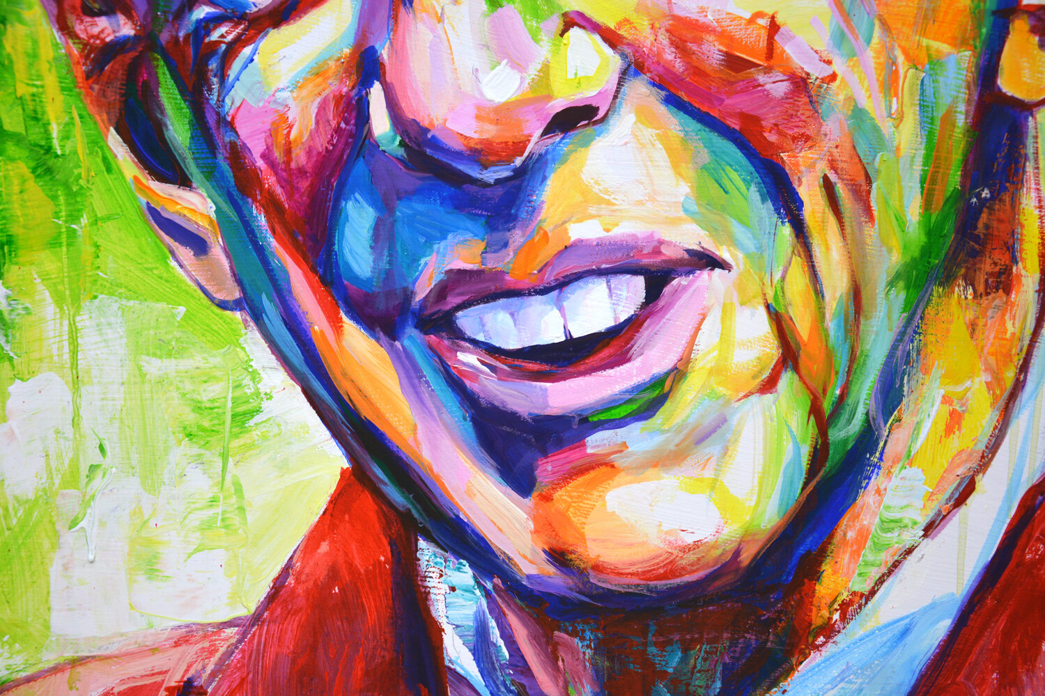 Baron Jacob Rothschild by Iryna Kastsova (2022) : Painting Acrylic on ...