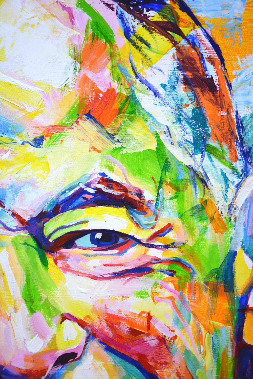 Baron Jacob Rothschild by Iryna Kastsova (2022) : Painting Acrylic on ...