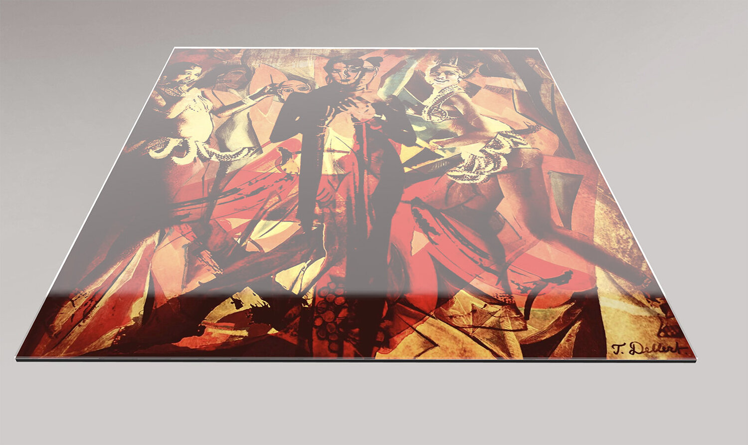 Josephine Baker and Pablo Picasso by Thomas Dellert (2020) : Print ...