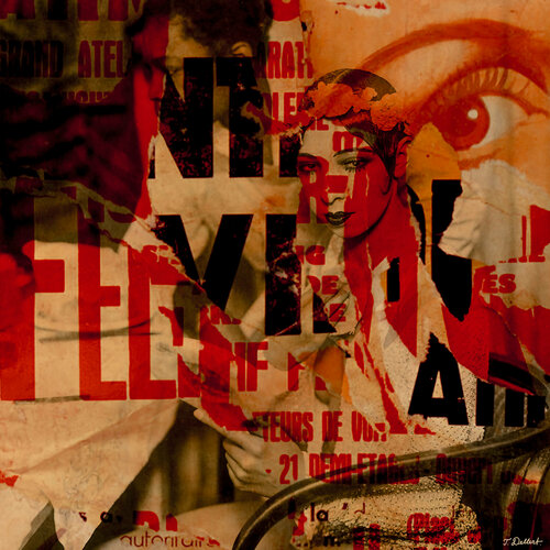 Josephine Baker and Pablo Picasso by Thomas Dellert (2020) : Print ...