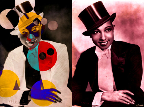 Josephine Baker and Pablo Picasso by Thomas Dellert (2020) : Print ...