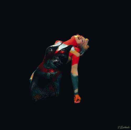 The Dying Swan Marilyn Monroe in a sad ballet pose by Thomas Dellert ...