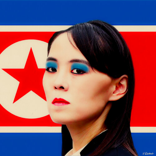 Portrait of North Korea's First Lady - Kim Yo Jung by Thomas Dellert ...
