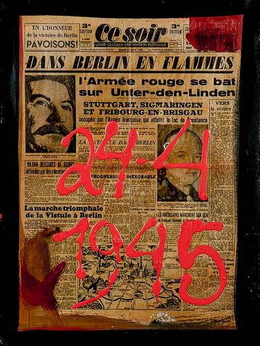 Victory over Nazi Germany 1945 Original Front Page by Thomas Dellert ...