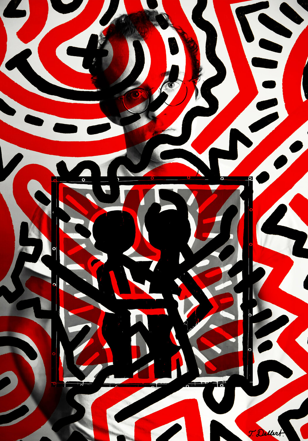 Shop Artworks by SINGULART Artists Inspired By Keith Haring