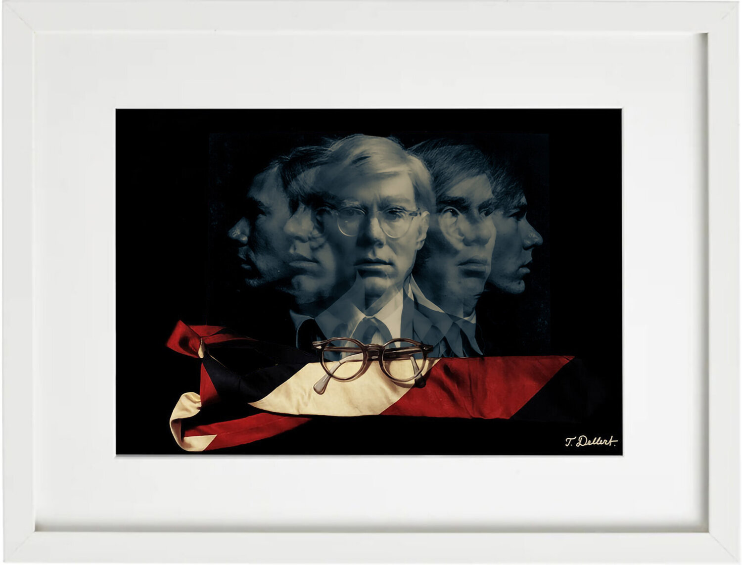 Andy Warhol Original 1970s British Tie and Warhol "special brand" of ...