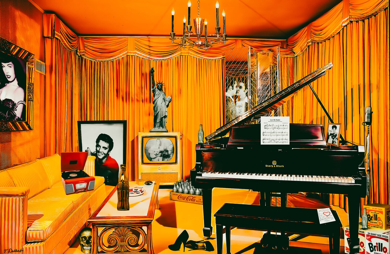 Inside Graceland Elvis Bedroom