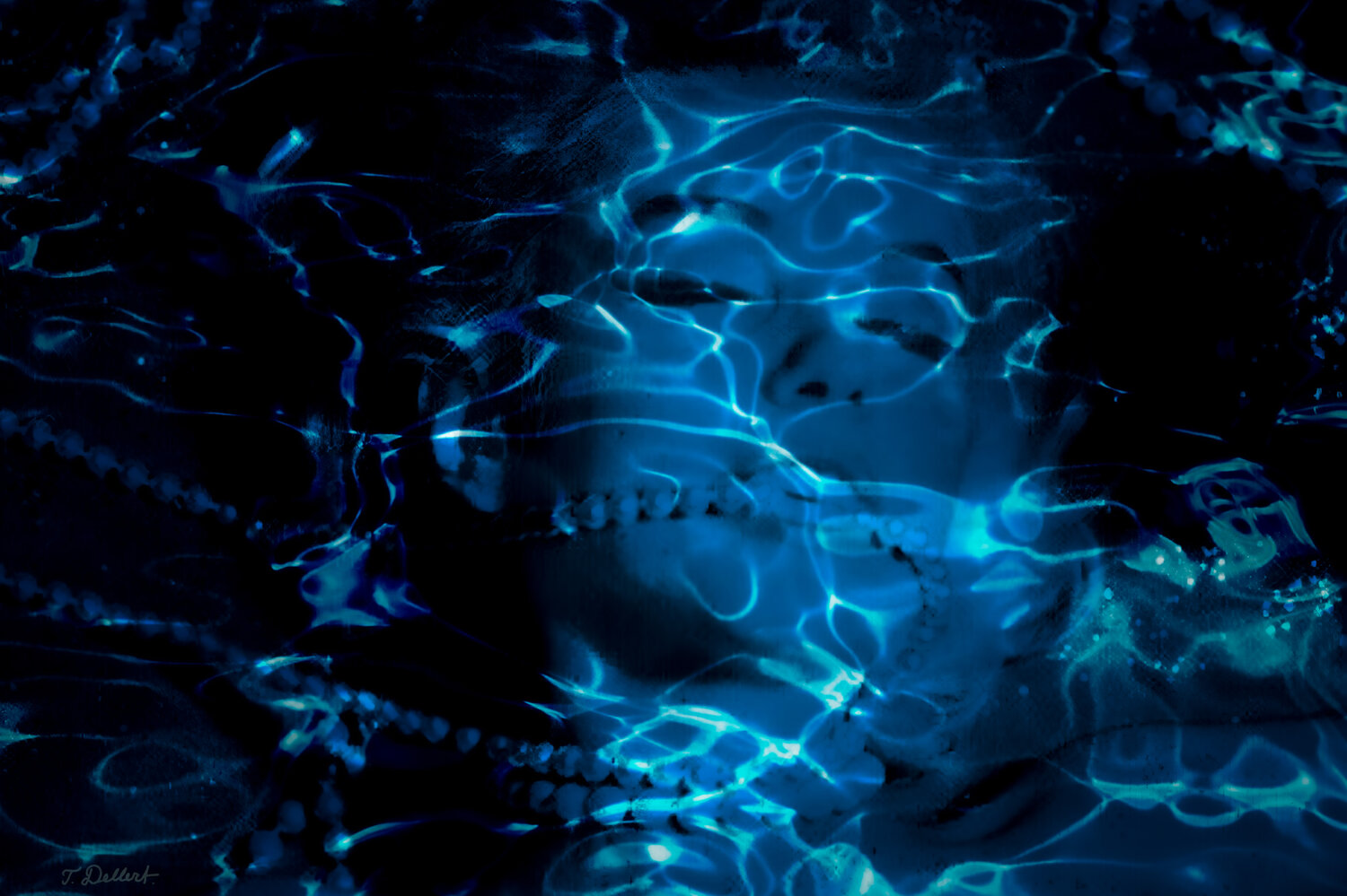 Little Girl Blue MMM= Marilyn Mermaid Monroe by Thomas Dellert (2022 ...