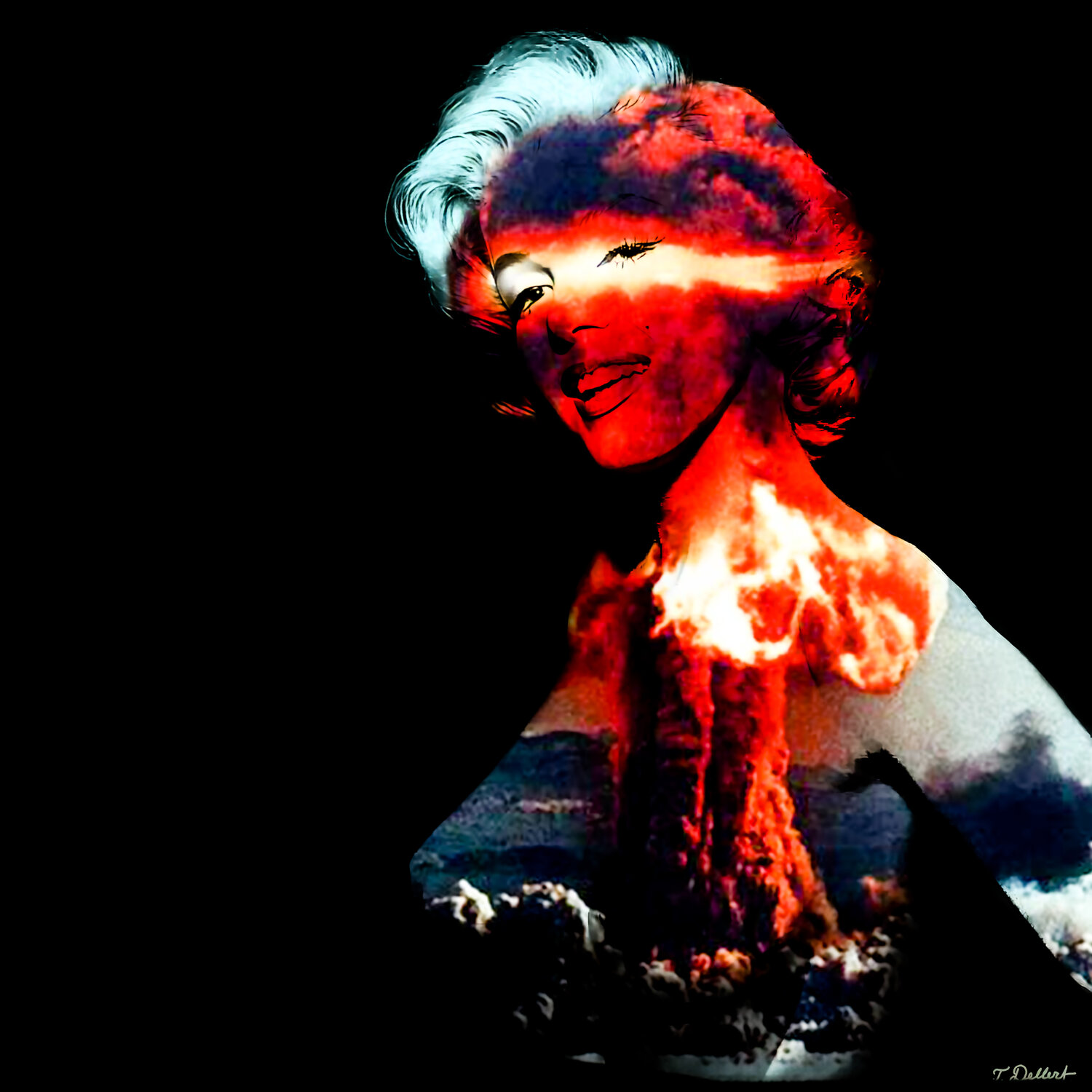 Atomic SEX Bomb Version 3 by Thomas Dellert (2022) : Print Giclée print on Paper - Singulart