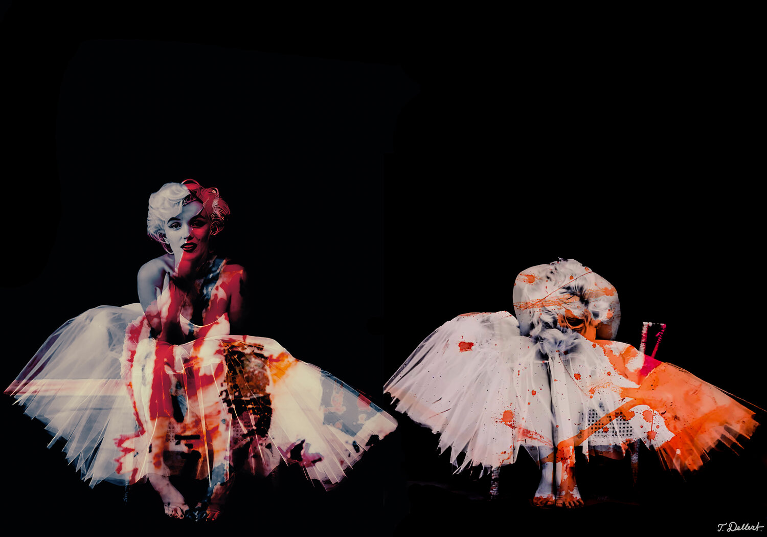 Dancing Queen, Crying and falling Star by Thomas Dellert (2022 ...