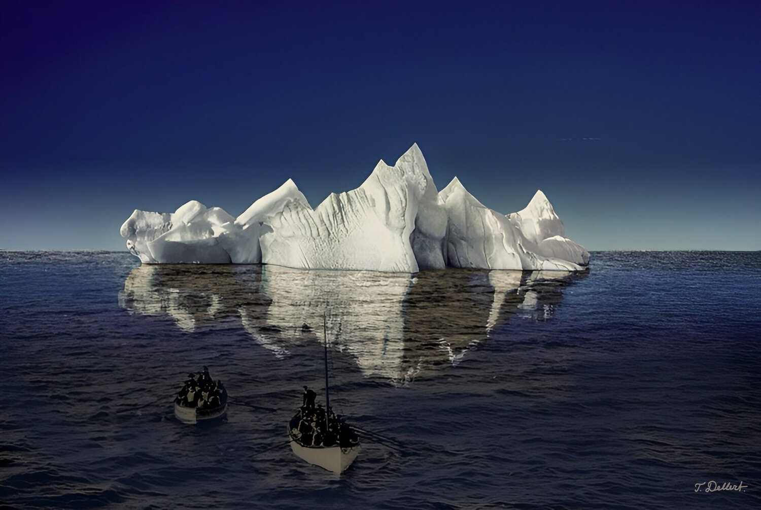 The Mirage of the Titanic disaster 1912 by Thomas Dellert (2012 ...