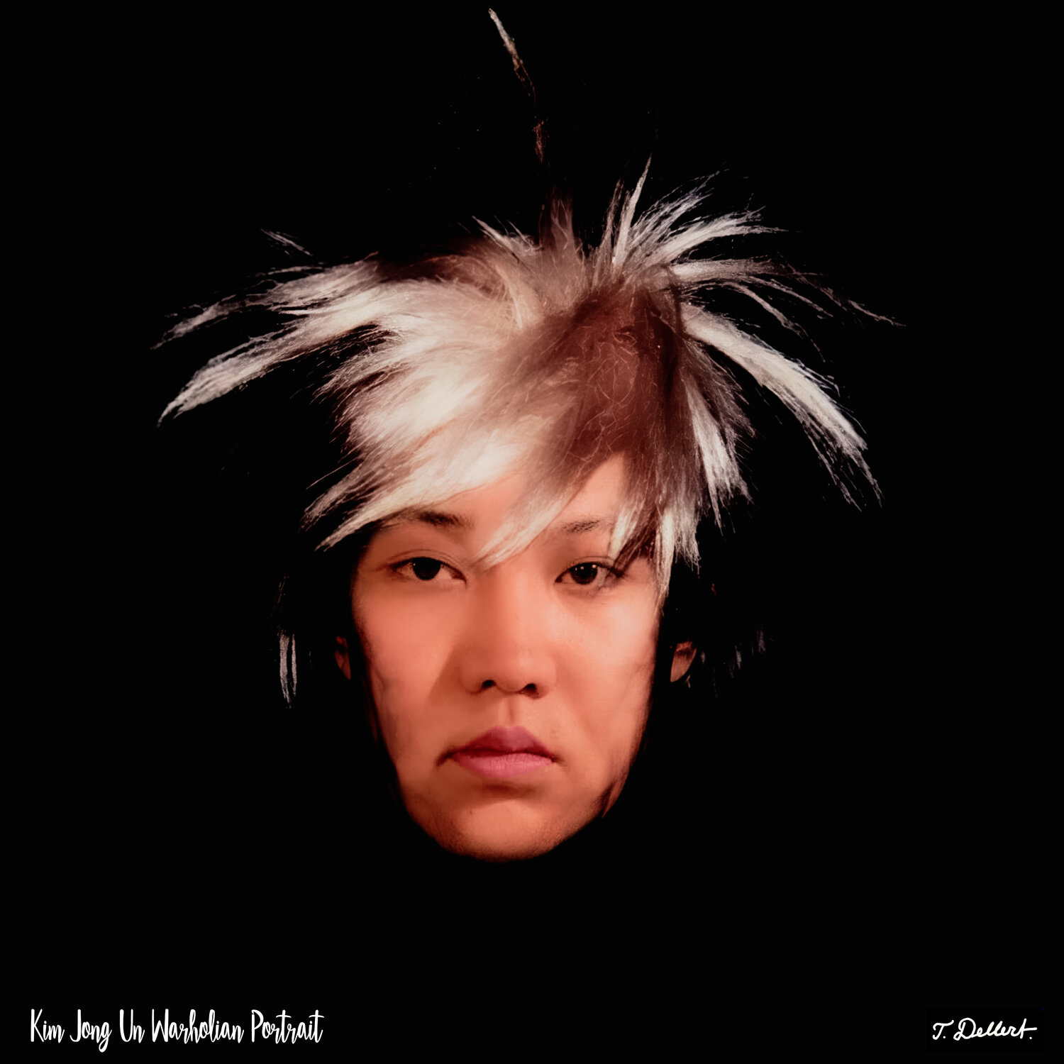 Kim Jong Un Warholian Portrait de Thomas Dellert (2023) : Photographie ...