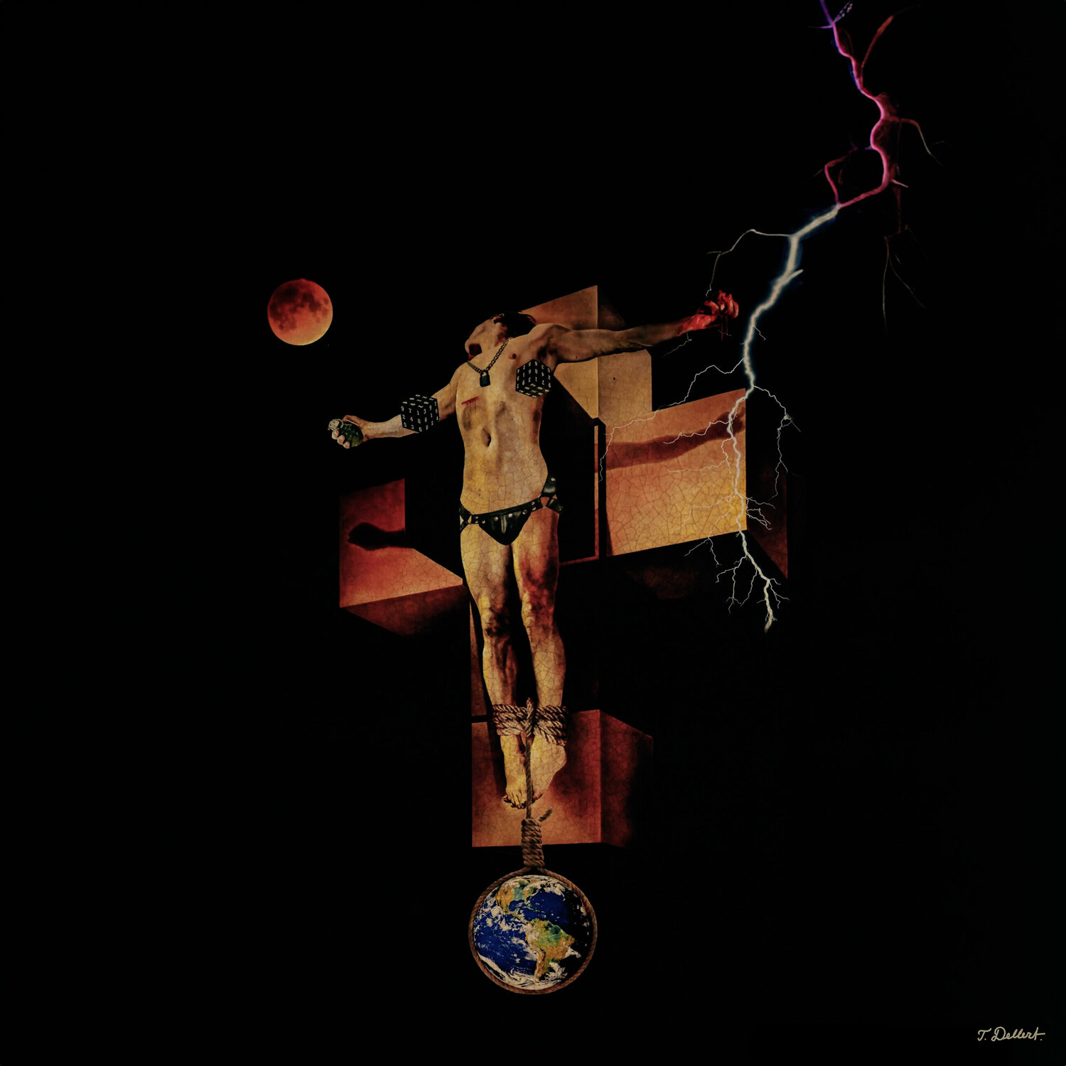 The New Crucifixion de Thomas Dellert (2024) : Impression Giclée sur ...