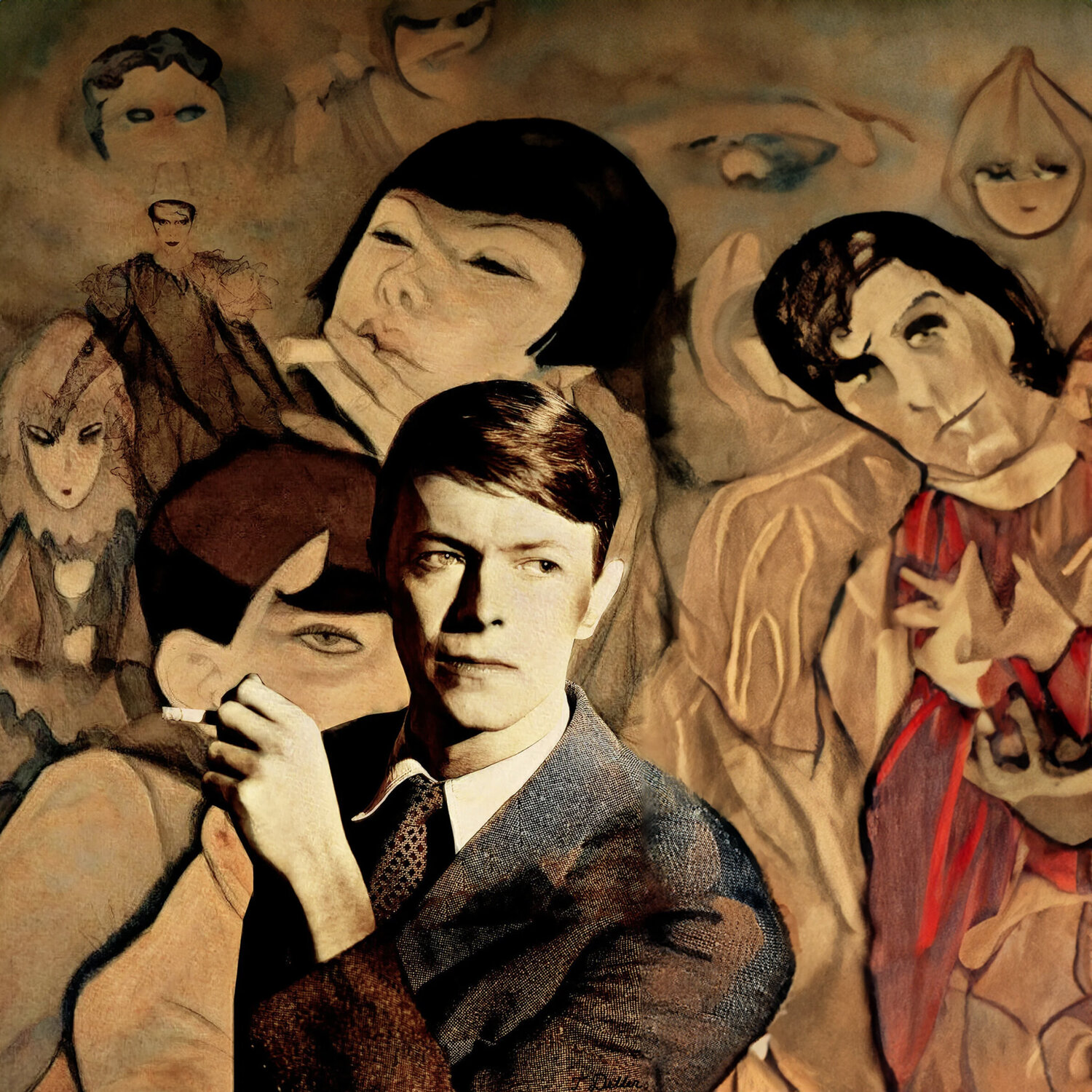 David in theThe Weimar Republic von Thomas Dellert (2022): Druck Giclée ...