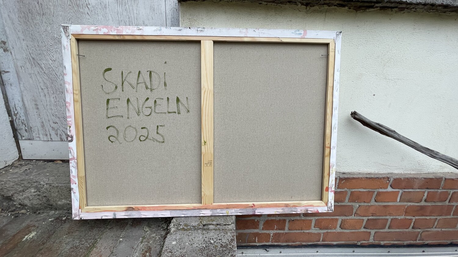 HERBST-WALD AM WEISSEN GEWÄSSER 4 by Skadi Engeln (2025) : Painting Oil ...