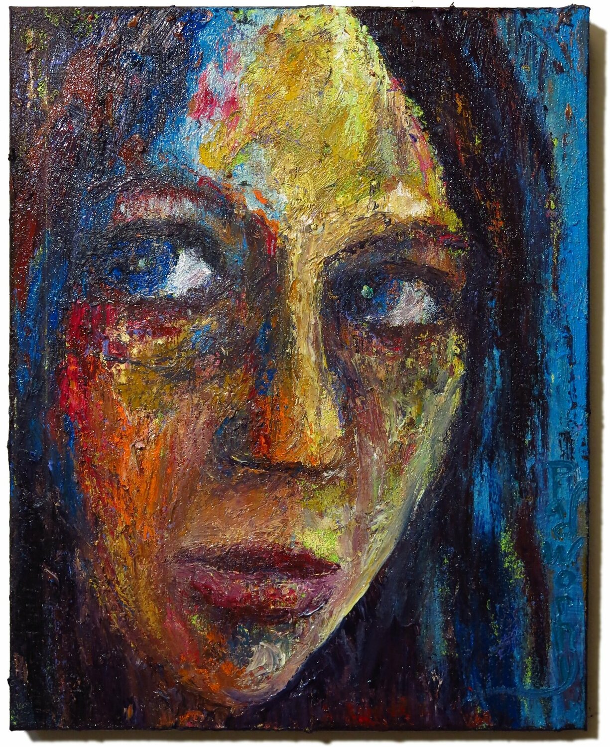 Self Portrait Painting Abstract