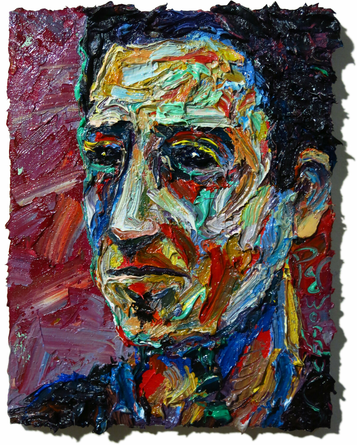 Abstract Portrait Painting Male