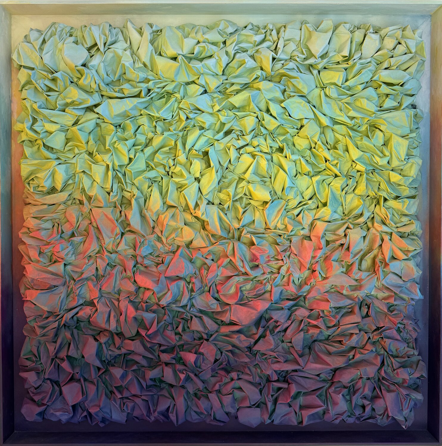 Twilight de Marina Wittemann (2023): Pintura Acrílico, Collage en ...