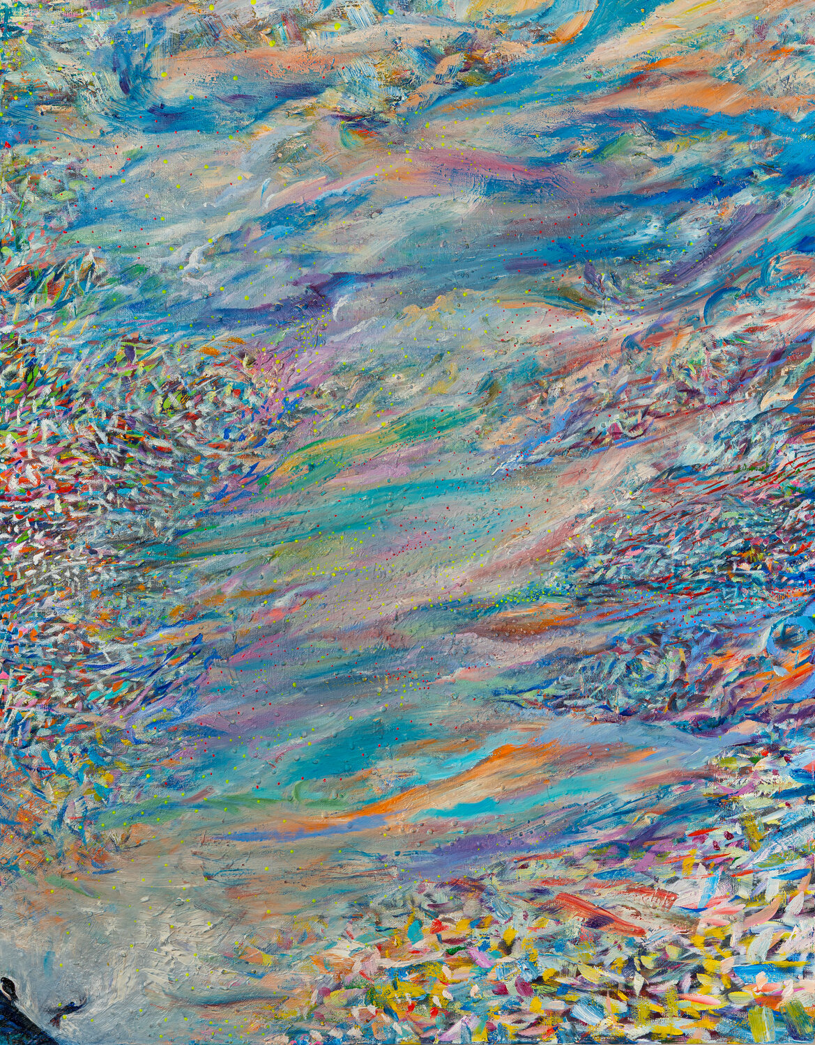 sky 001 de Eva Akopian (2021): Pintura Óleo en Lienzo - Singulart