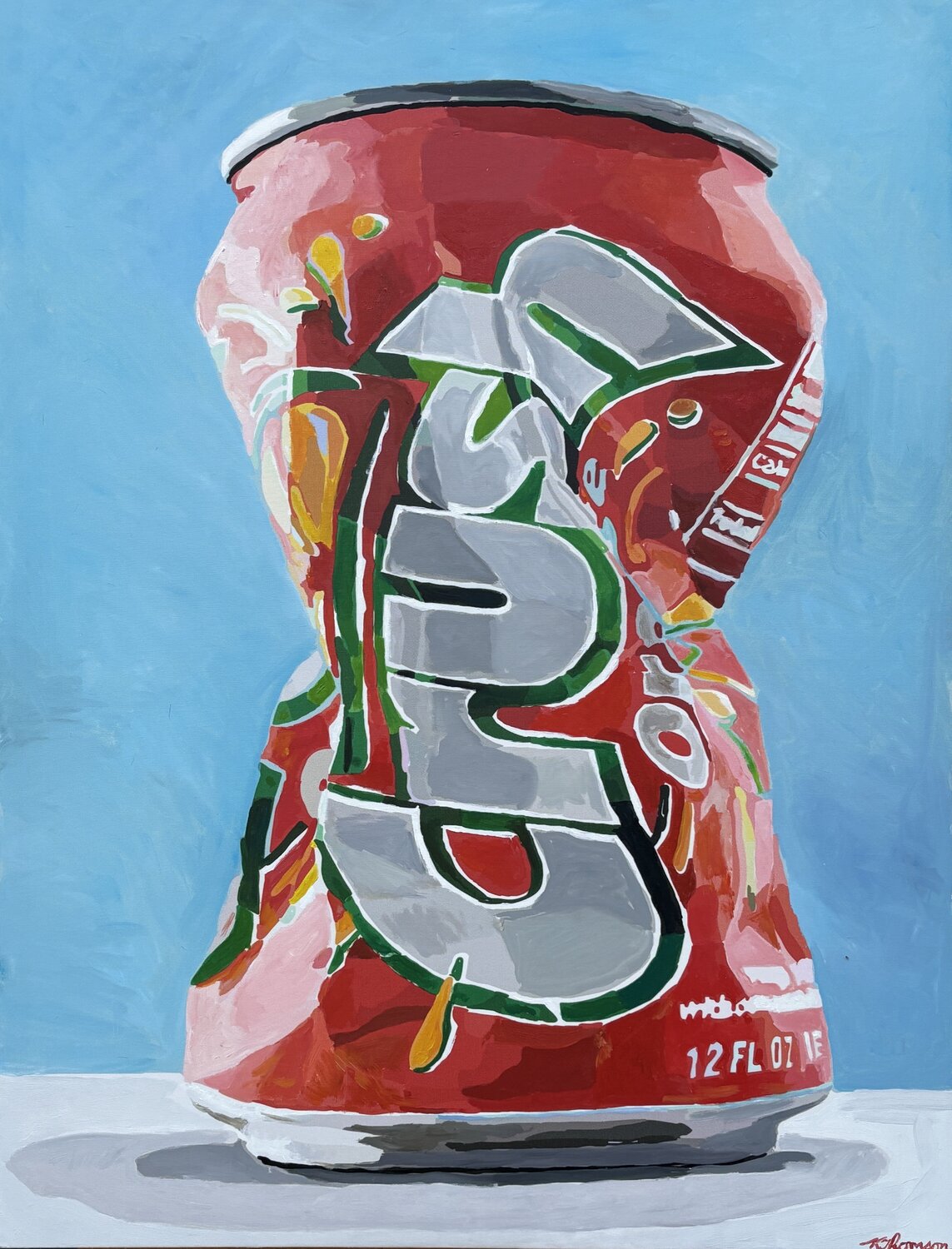 Obedience by Keith Thomson (2024) : Painting Oil, Ink on Canvas - Singulart