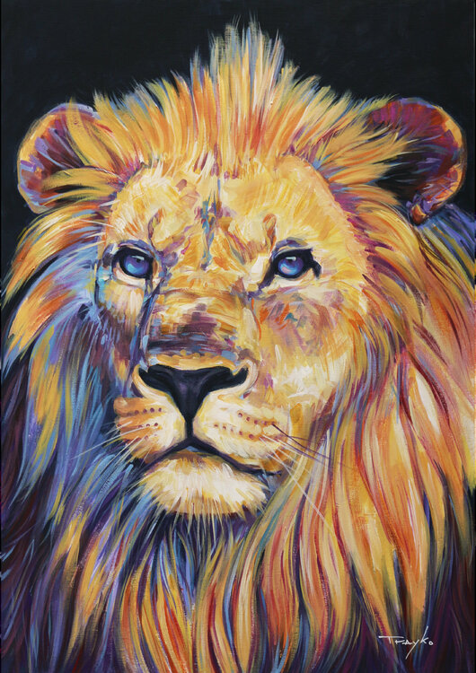 Acrylic Paintings Of Animals