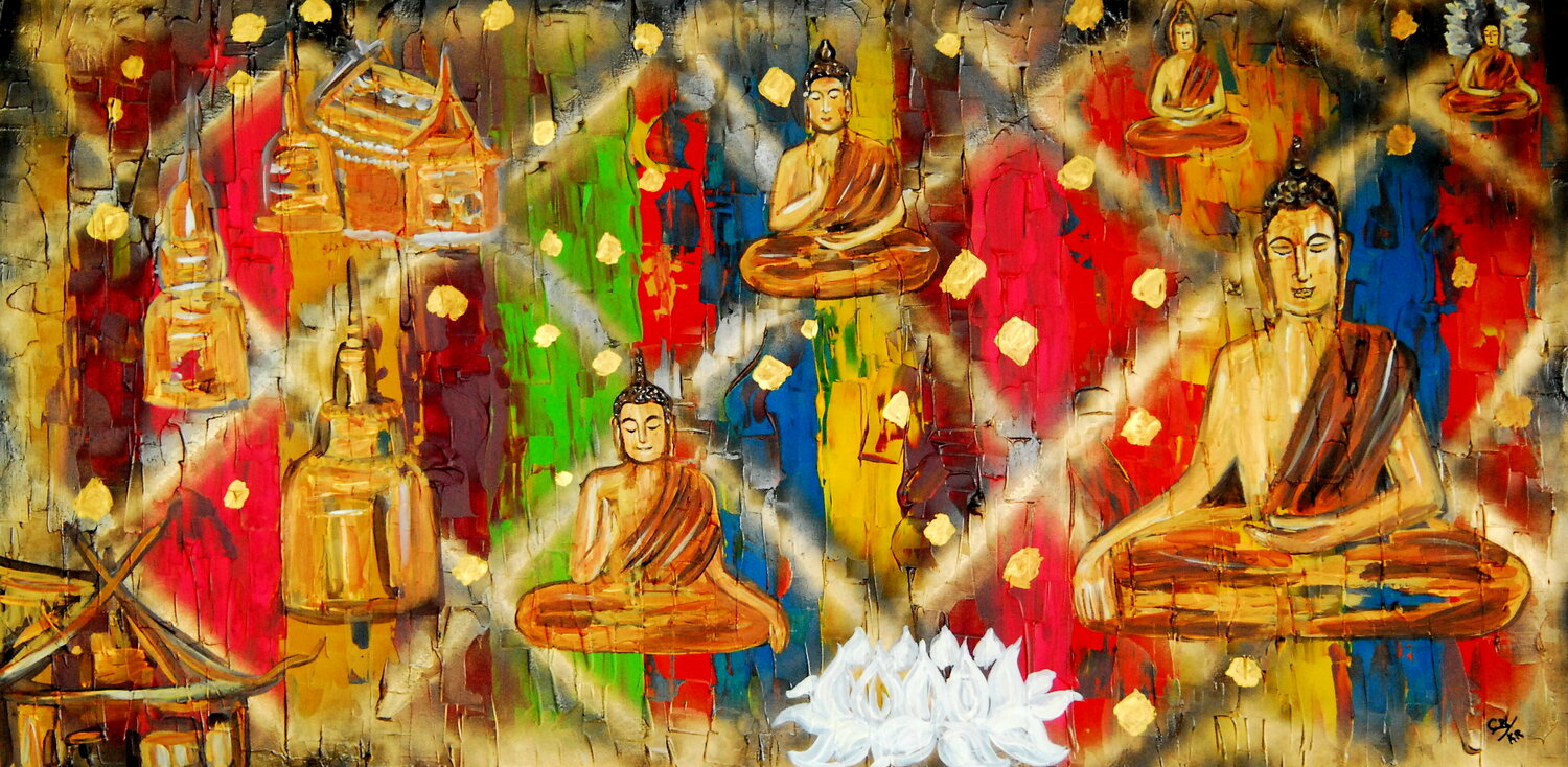 Buddhist Temple Painting